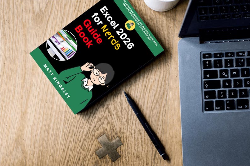 Excel 2026 for Nerds Guide Book:excel Guide,spreadsheet Tutorial, Data Analysis Book, Excel ...