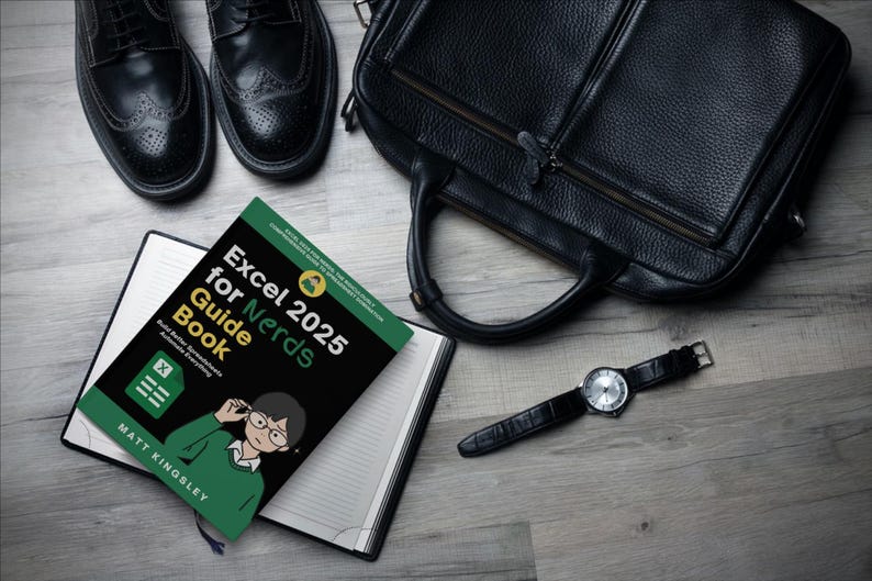 Excel 2025 for Nerds Guide Book:excel Guide,spreadsheet Tutorial, Data ...