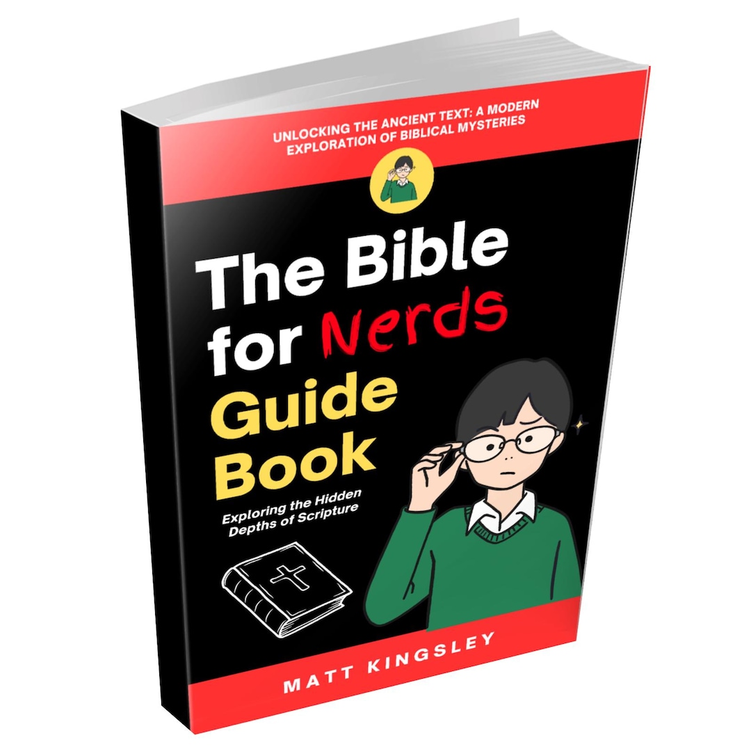 The Bible for Nerds Guide Book: Bible Study, Bible Guide, Nerd Bible ...