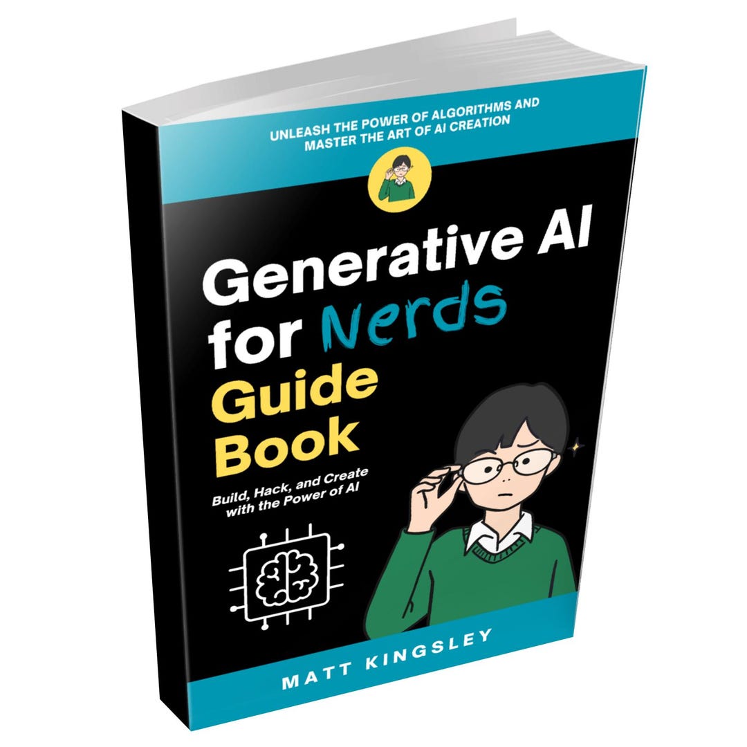 Generative AI for Nerds Guide Book: Generative AI, Ai Coding, Deep Learning, Machine Learning,ai ...
