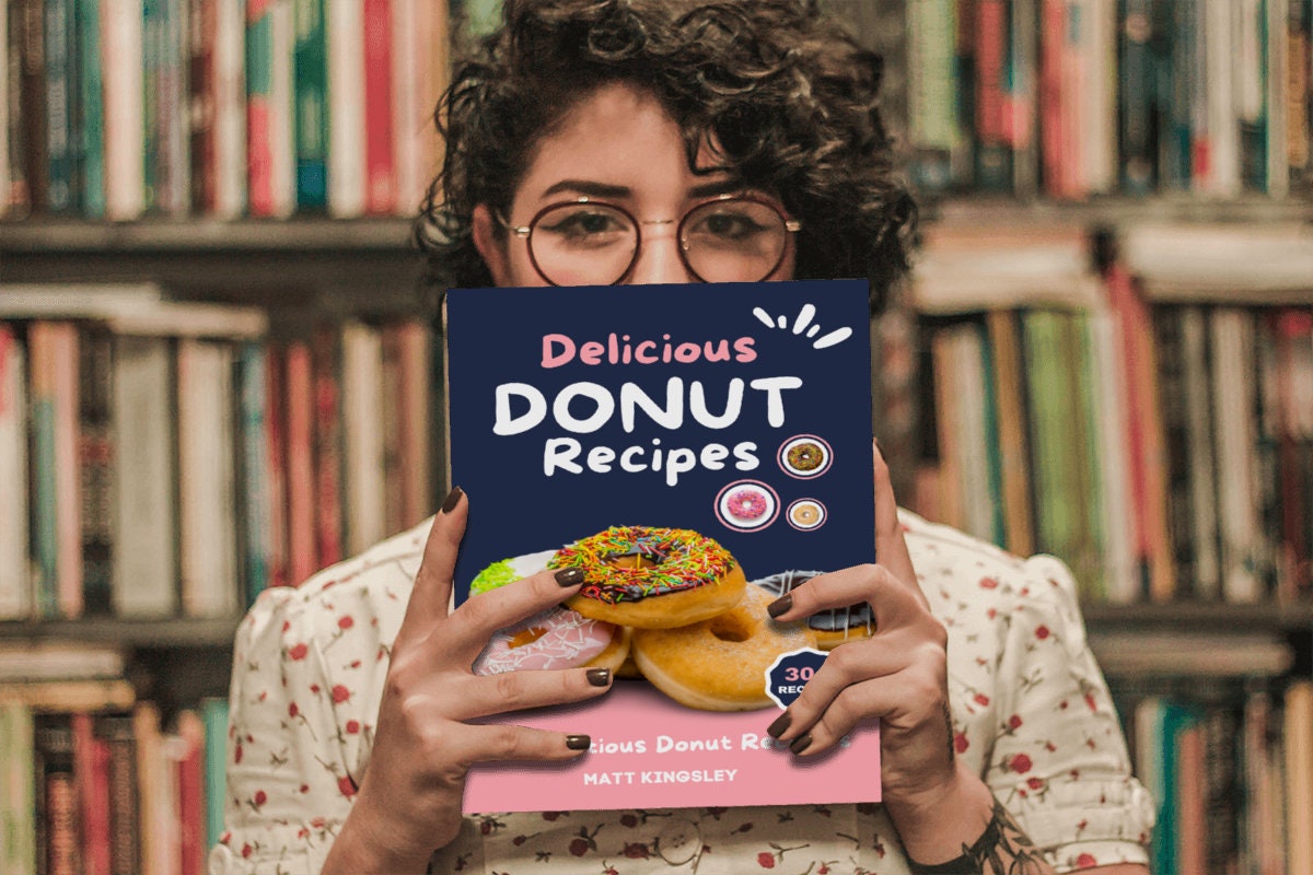 Donut Cookbook,donut Recipes,doughnut Cookbook,baked Donuts,fried Donuts,glazed Donuts,cake ...