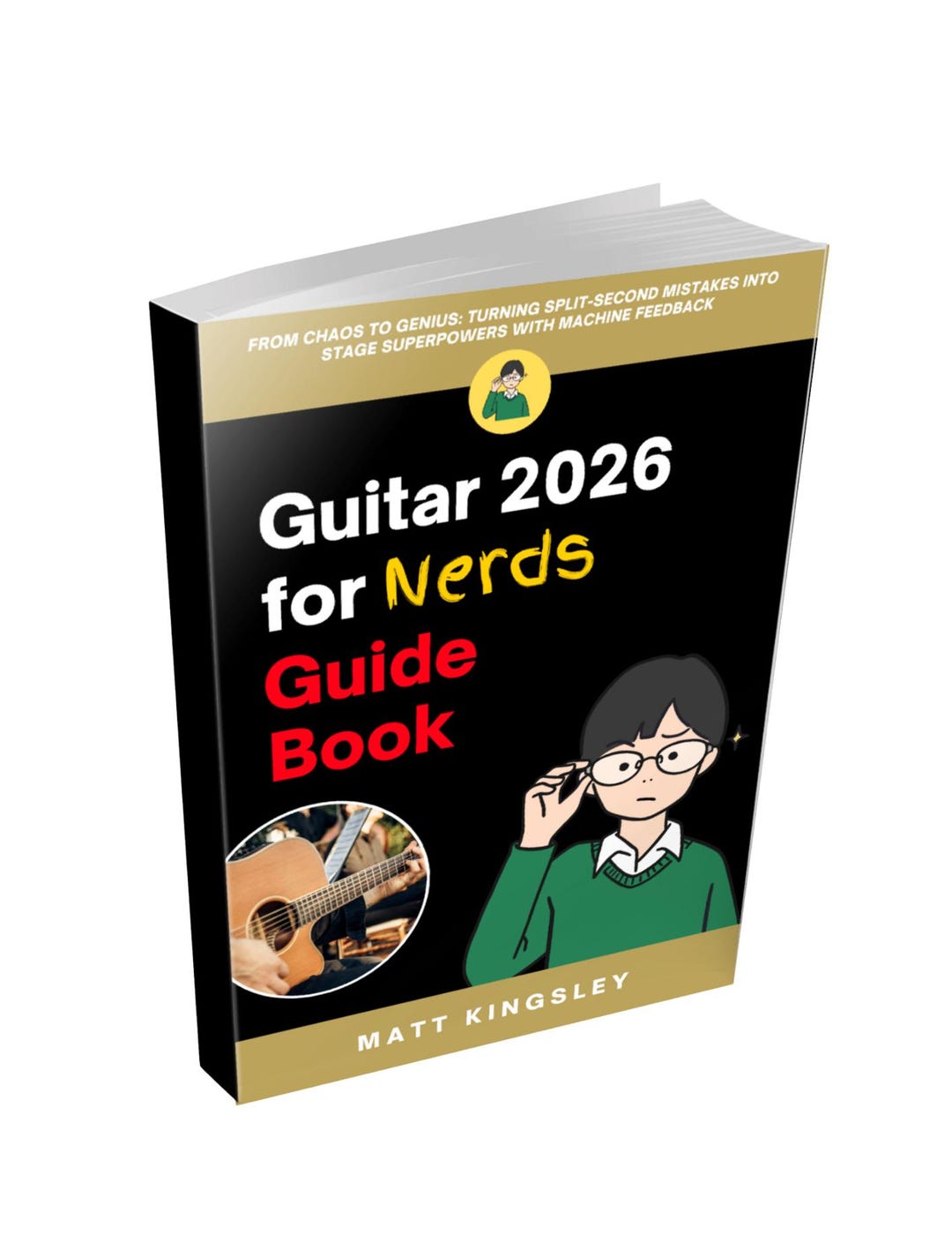 Guitar 2026 for Nerds Guide Book: Guitar Lesson Book, Beginner Guitar ...