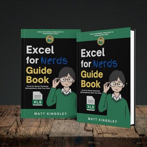Excel for Nerds Guide Book: Excel Guide, Spreadsheet Tutorial, Data Analysis Book, Excel ...