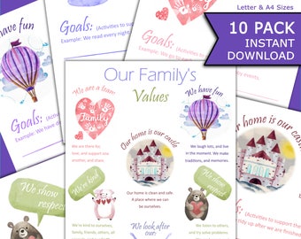 Family Values Poster - Etsy