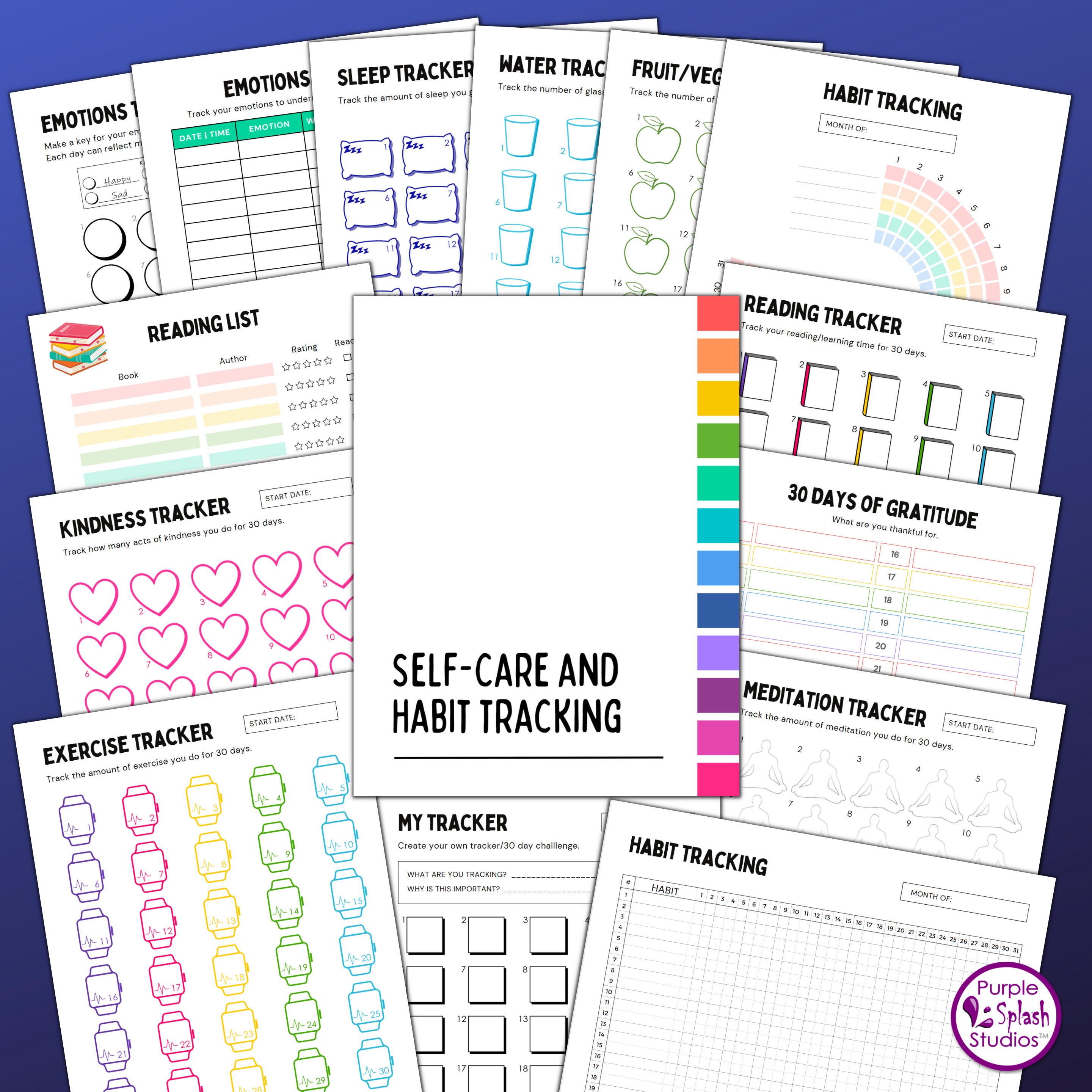 The Ultimate Get Things Done Planner 100p Printable: Calendars, To-do ...