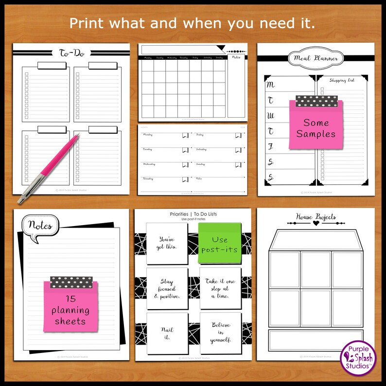 Get Things Done Template Get Things Done Template