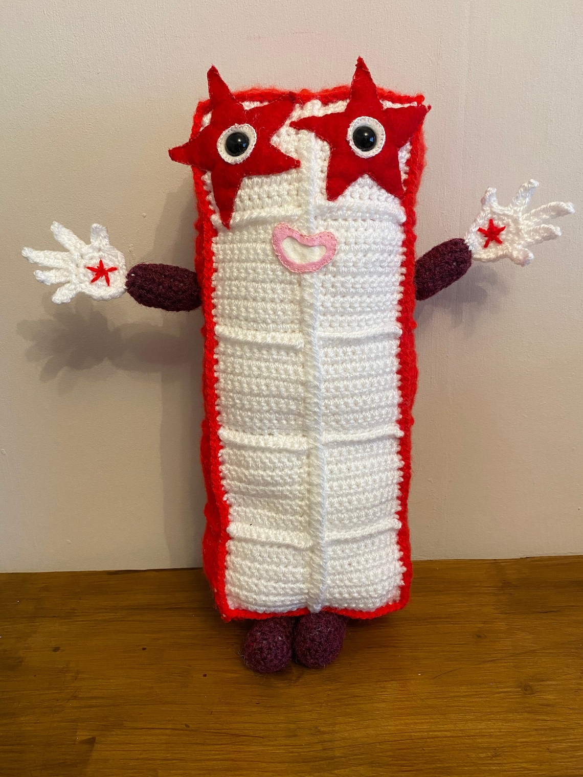 Number 10, Cuddly Toy, Numberblocks Inspired Soft Toy, Children ...