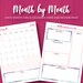 2019 Monthly Planner Printable, Weekly Planner Printable, Daily Planner ...