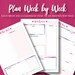 2019 Monthly Planner Printable, Weekly Planner Printable, Daily Planner ...