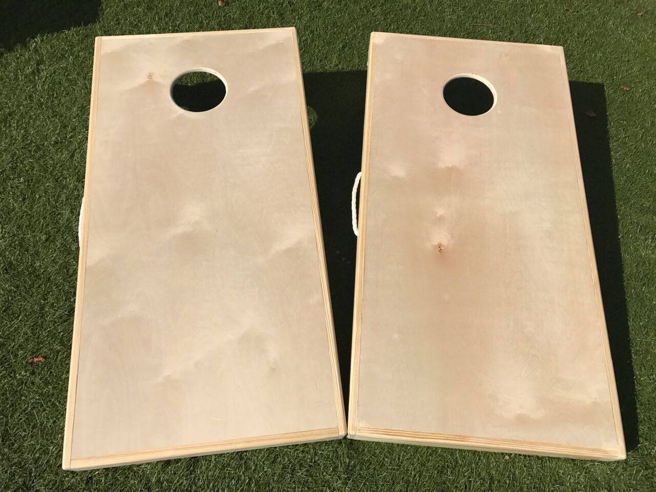 Plain Set of Cornhole Boards Cornhole Boards Plain Cornhole | Etsy