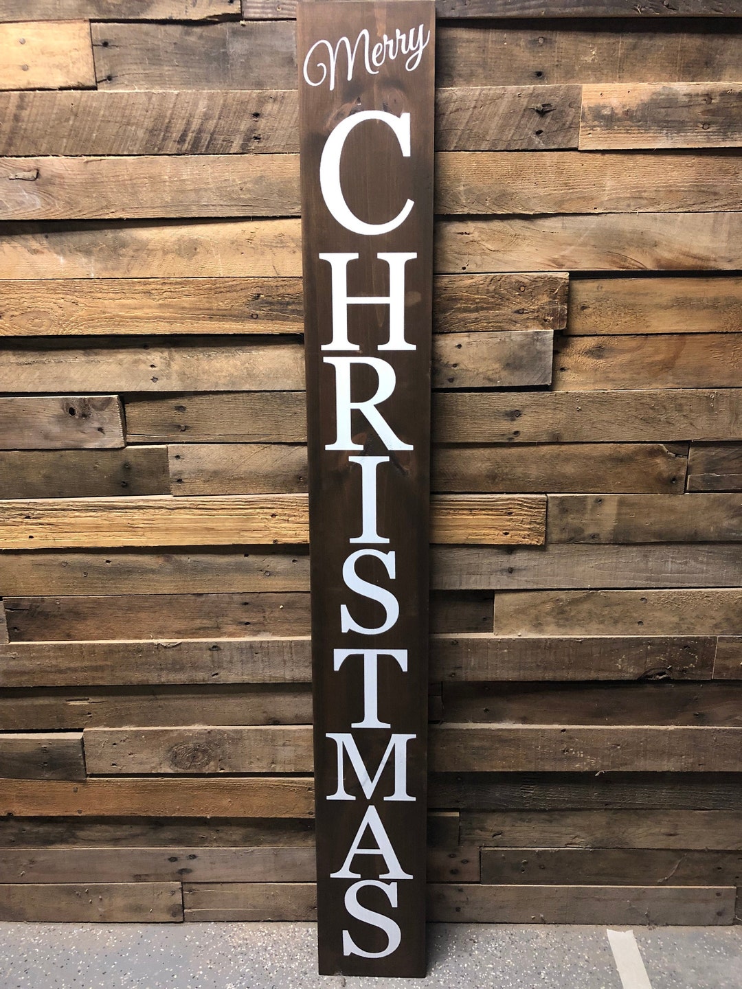Merry Christmas Welcome Sign, Christmas Decor Welcome Sign, Rustic ...