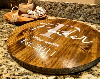 Custom Lazy Susan - Etsy