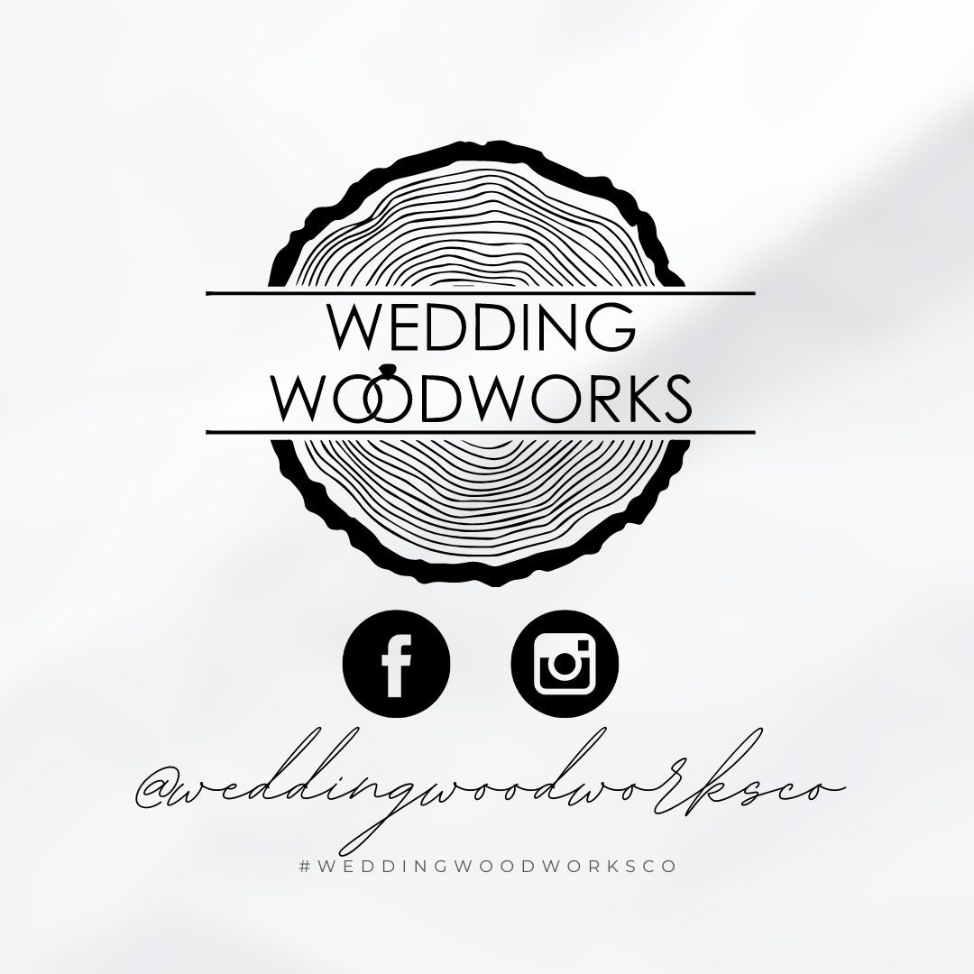 Instagram/social Media Wooden Wedding Sign, Hashtag Sign, Hashtag ...