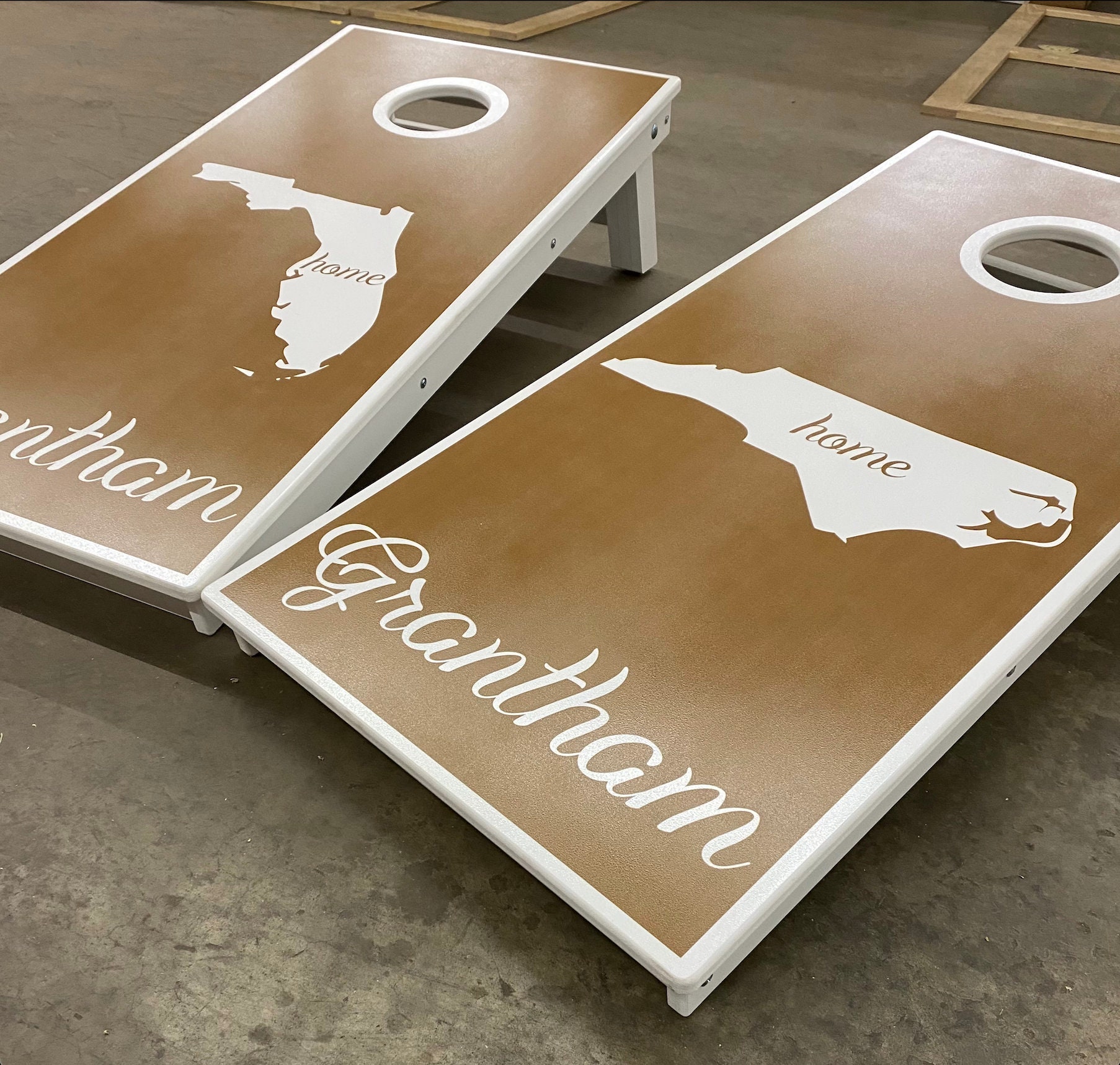 Custom All Weather Cornhole Boards, Outdoor Custom Cornhole Boards ...