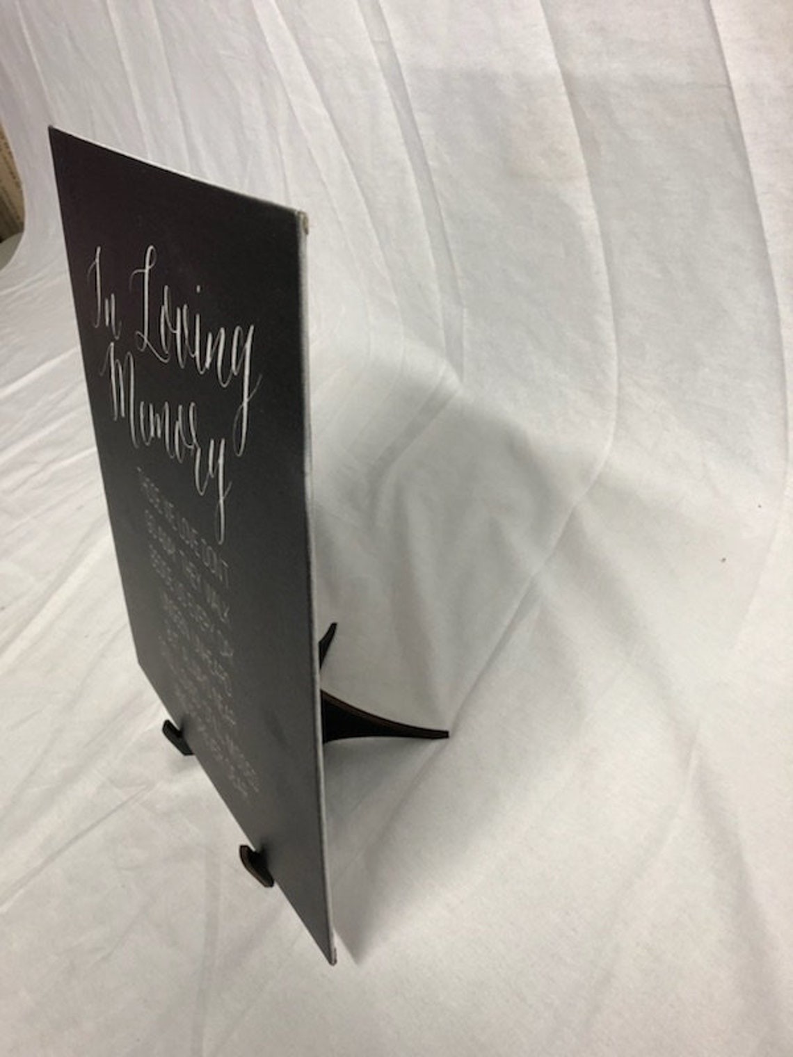 In Loving Memory Sign Memory Sign Wedding Signs in Memory | Etsy