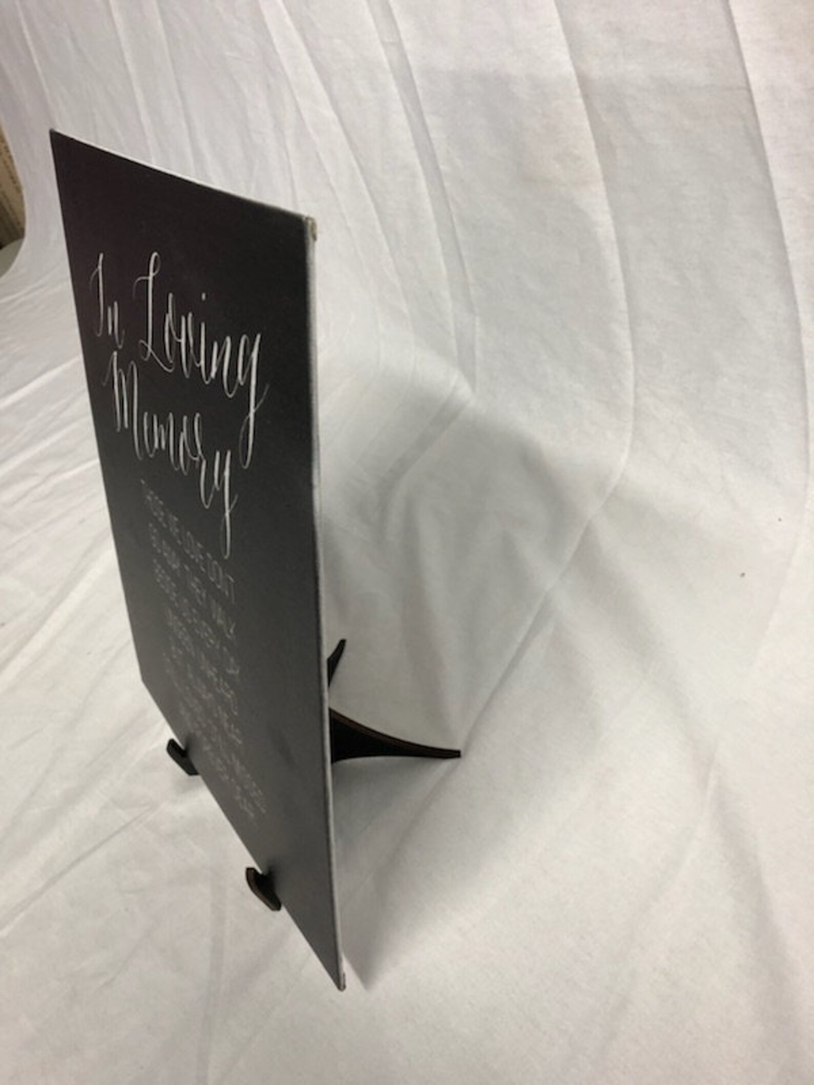 In Loving Memory Sign Memory Sign Wedding Signs in Memory | Etsy