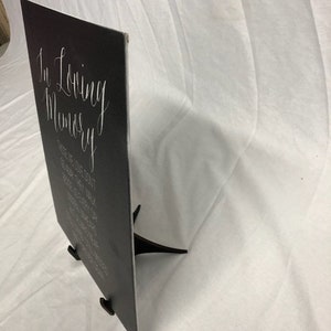 In Loving Memory Sign, Memory Sign, Wedding Signs, in Memory of Sign ...