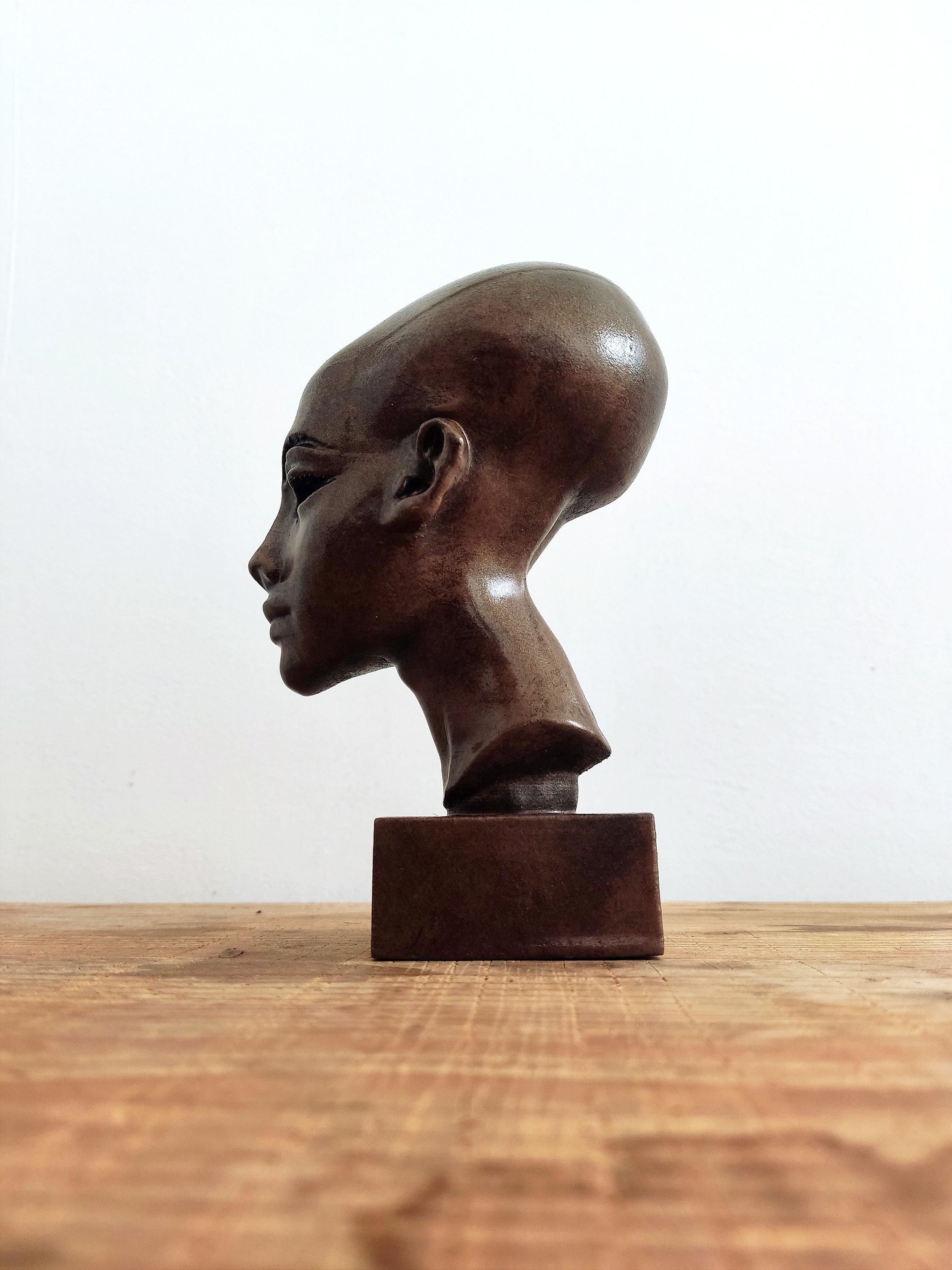 Amarna Princess Bust Ancient Egypt Egyptian Art Nefertiti Etsy