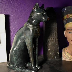 Gayer Anderson Cat Replica, Egyptian Goddess Bastet Sculpture, Egyptian ...
