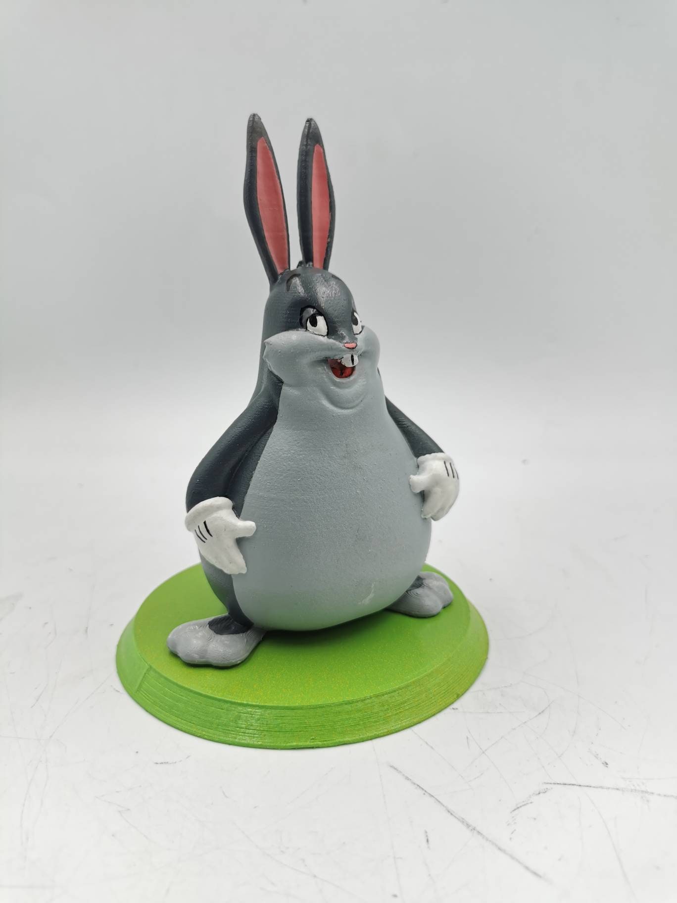 Big Chungus Bugs Bunny Meme Sculpture Figurine T Knowyourmeme Funny Looney Tunes Etsy