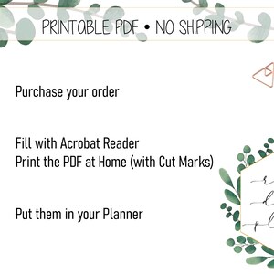 Editable & Printable PDF Weekly Meal Planner A4 and US Letter Size ...