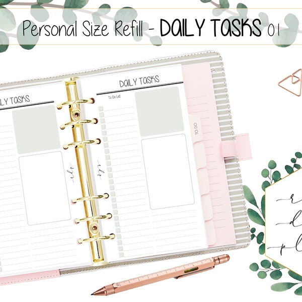 2024 One Page per Day Planner - Etsy