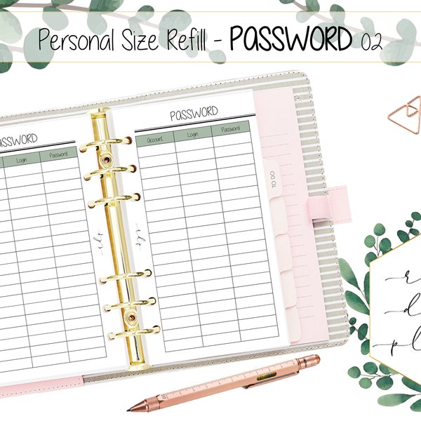 Password Keeper - Etsy