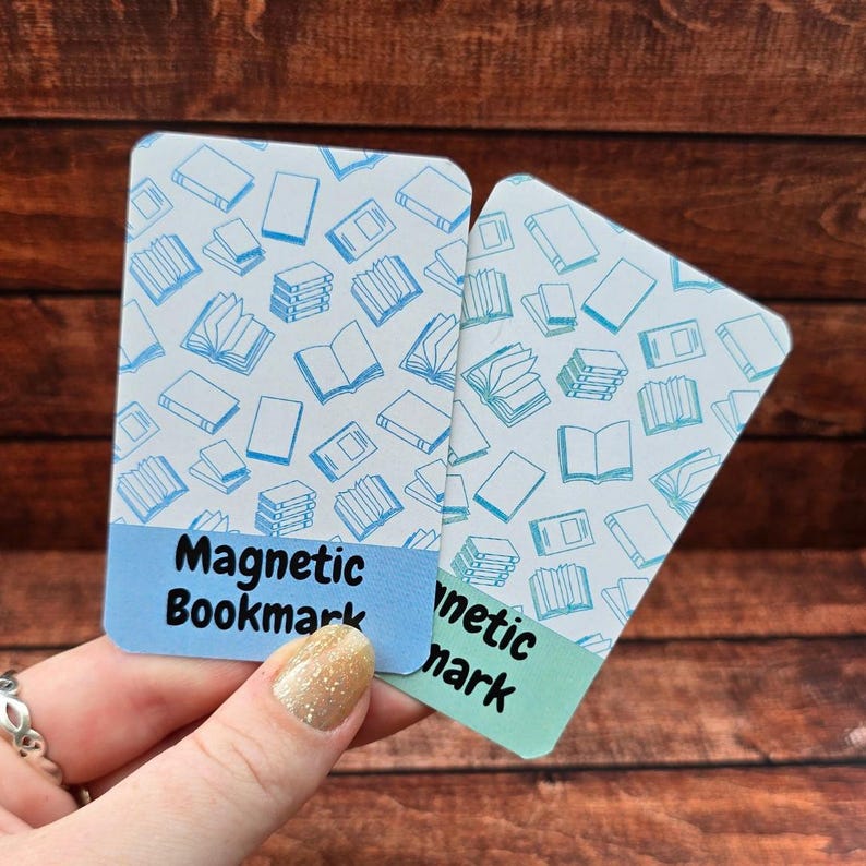 Embroidered Magnetic Bookmark Set: Science & Space Theme, Book Lover ...