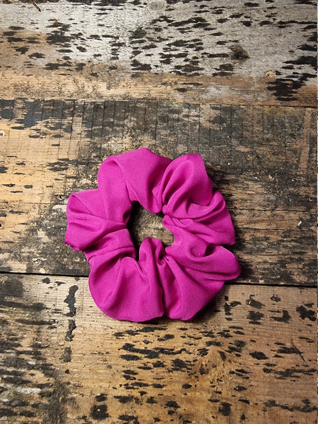 Fucsia Pink Super Soft Crepe Scrunchie / Corbata - Etsy España