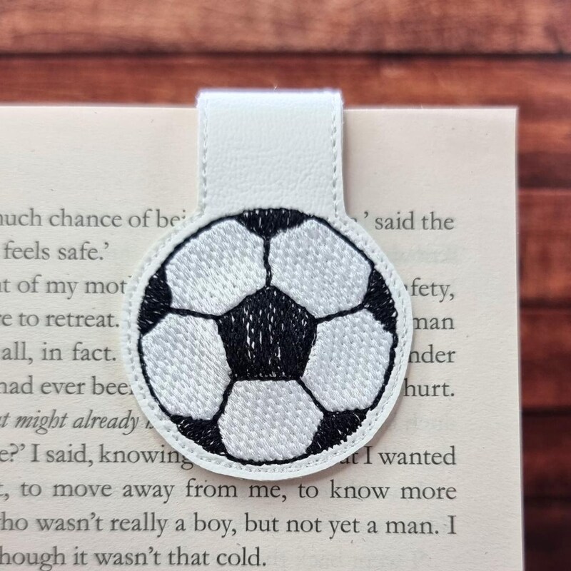 Soccer Bookmark - Etsy