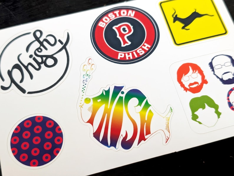 Phish Sticker Sheet - Etsy