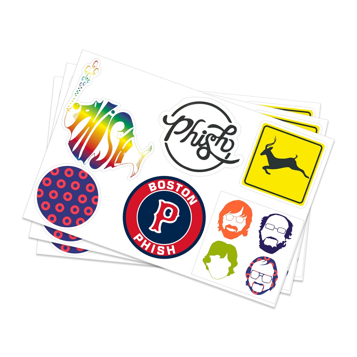 Phish Sticker Sheet - Etsy