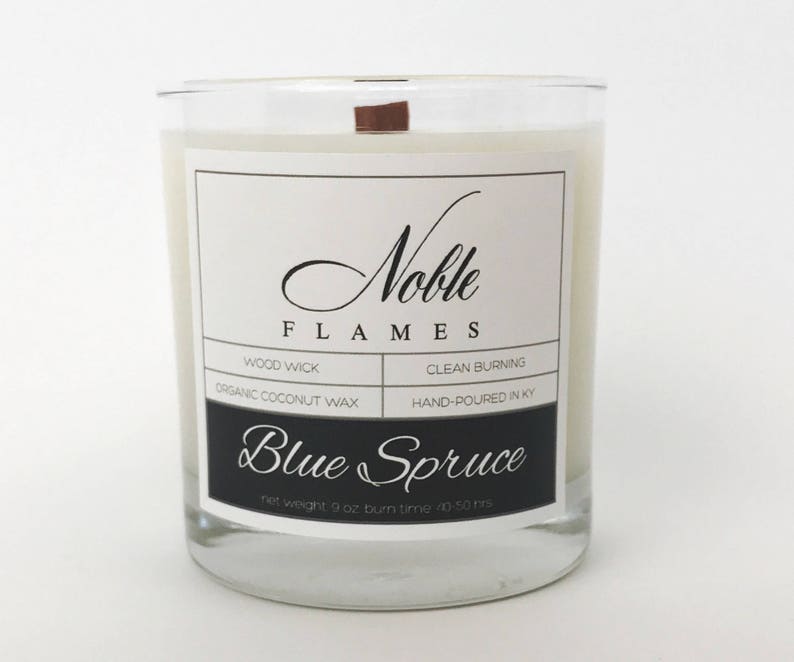 Blue Spruce Candle - Etsy