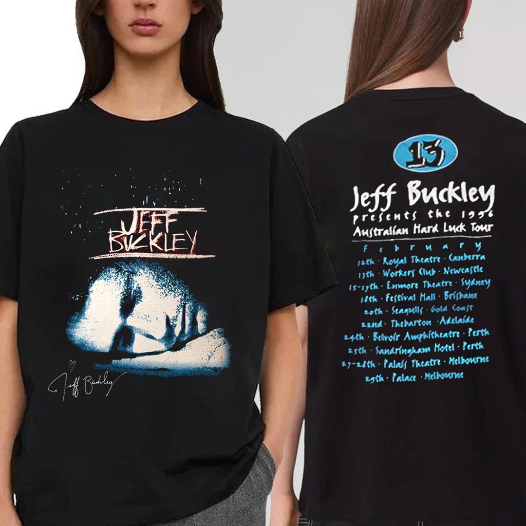 Vintage 1996 Jeff Buckley Hard Luck Tour T-shirt Jeff Buckley - Etsy