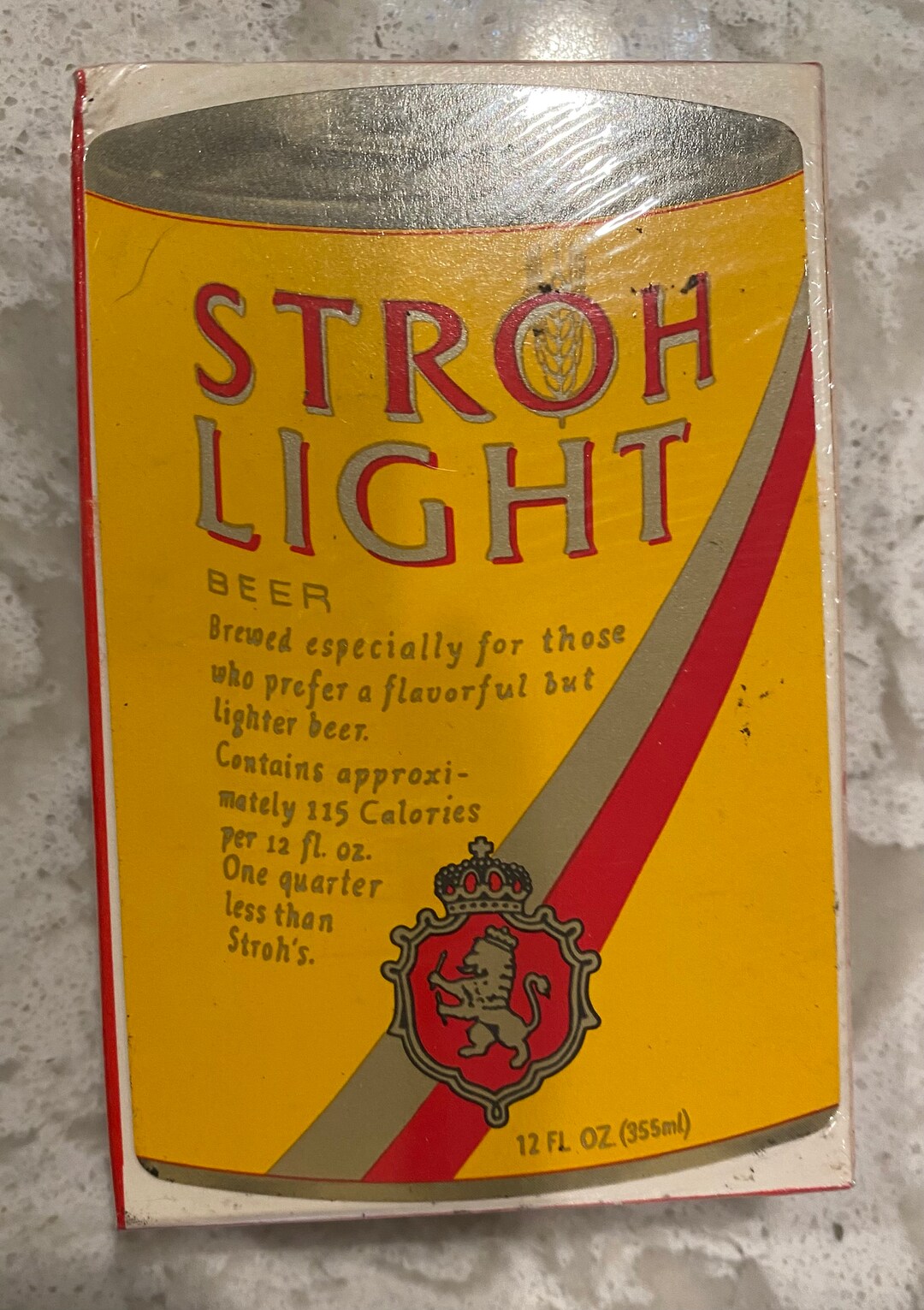 Vintage Stroh Light Beer Bridge Deck Playing Cards New Unopened Pack - Etsy