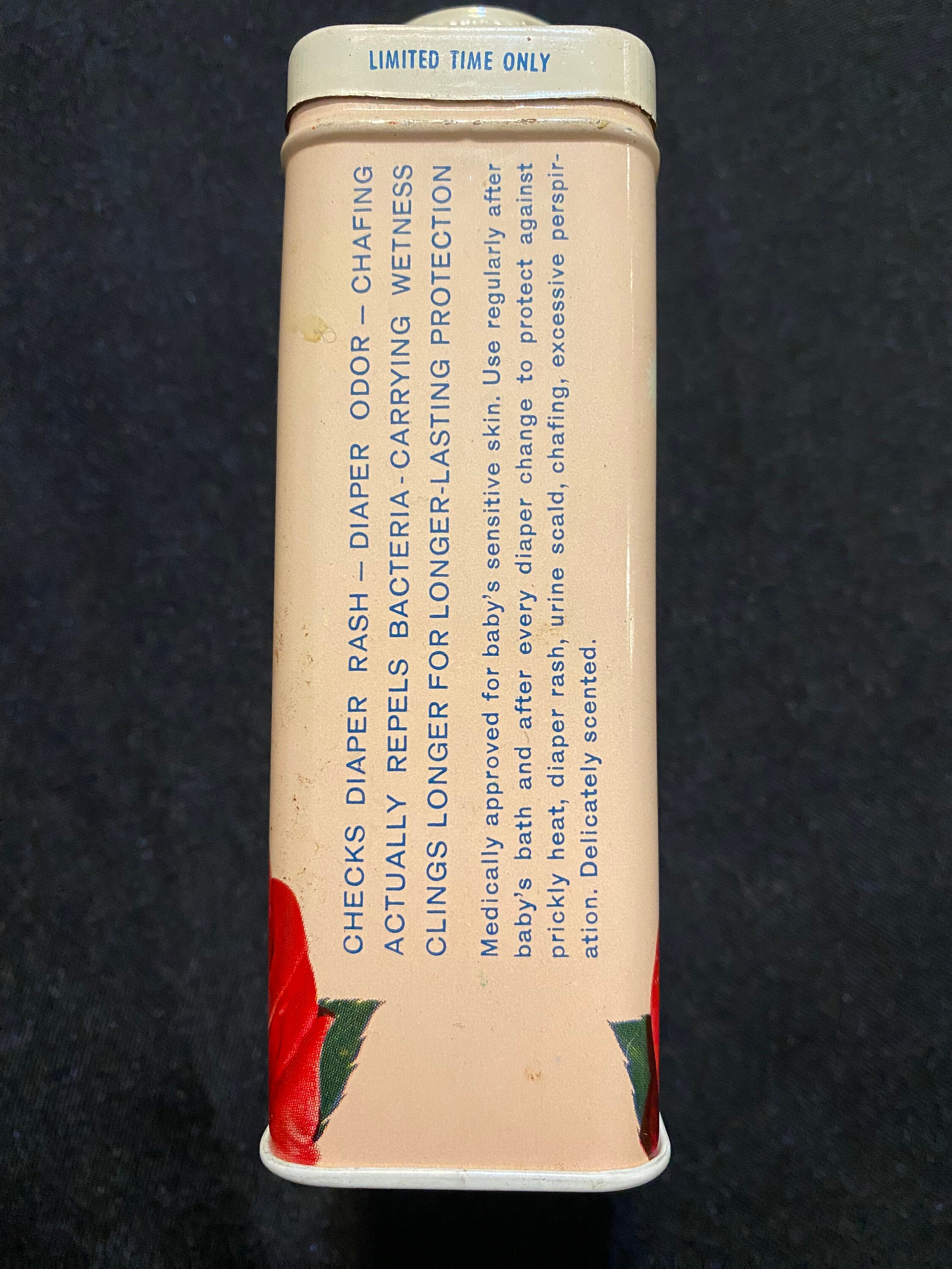 Vintage Mennen Baby Powder 4oz Tin, Full - Etsy