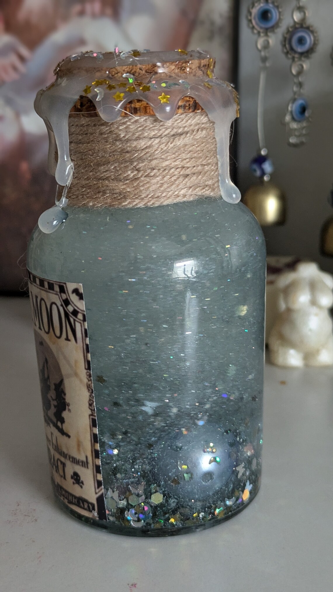 Full Moon Extract Color Changing Magic Potion Bottle Glass Sensory ...