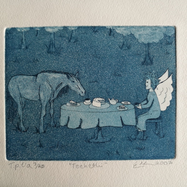 Etching Print - Etsy