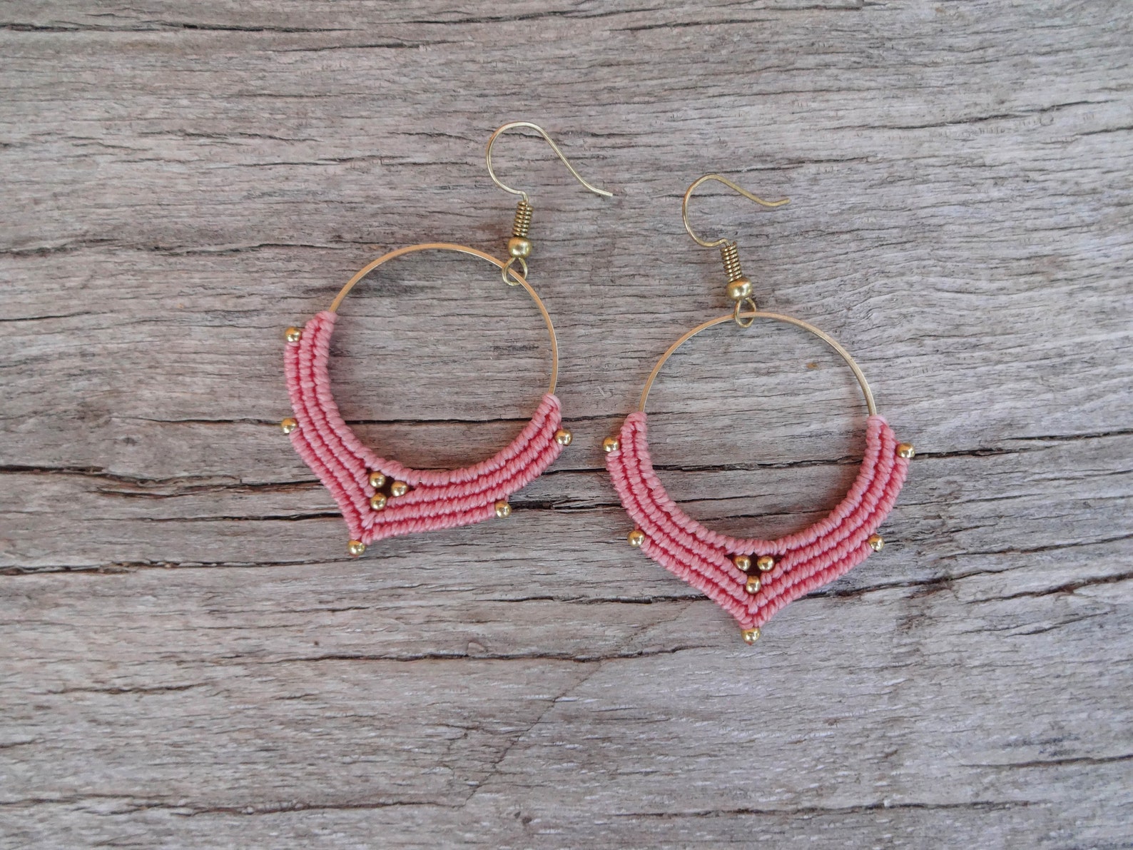 Macrame Earrings Tutorial 10 Micro Macrame Pattern Pdf | Etsy