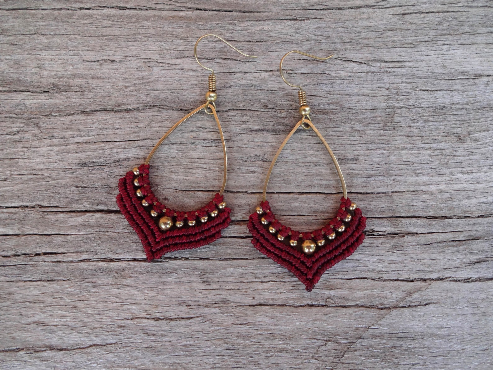 Macrame Earrings Tutorial 9 Micro Macrame Pattern Pdf - Etsy