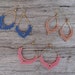 Macrame Earrings Tutorial 10, Micro Macrame Pattern, Pdf Tutorial, DIY ...