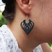 Macrame Earrings Tutorial 7, Micro Macrame Pattern, Pdf Tutorial, DIY ...