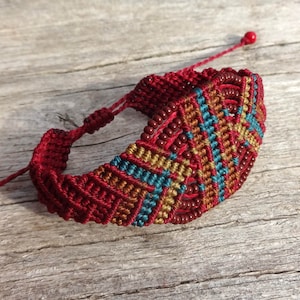 Macrame Bracelet Pattern, Macrame Bracelet Tutorial, Photo Pattern ...