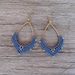 Macrame Earrings Tutorial 10, Micro Macrame Pattern, Pdf Tutorial, DIY ...