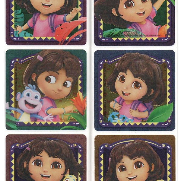 Dora Stickers - Etsy