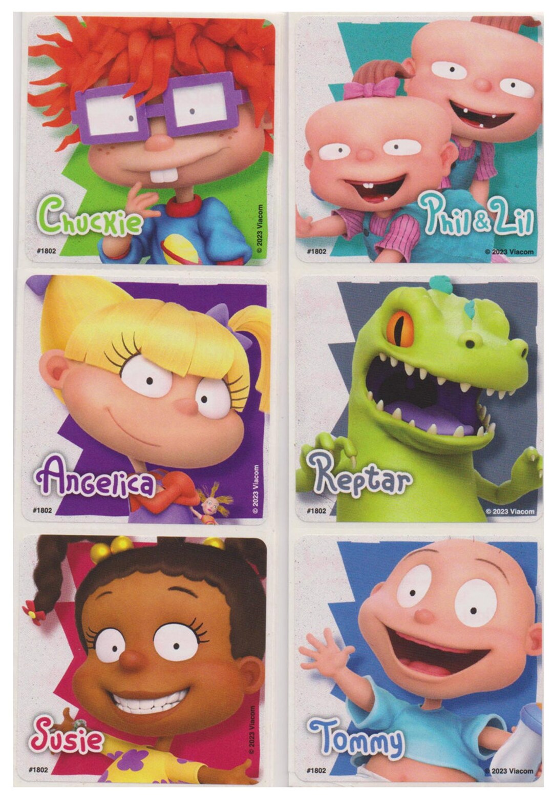 25 (licensed) Rugrats Playpen Friends Stickers, 2.5" X 2.5" Each - Etsy