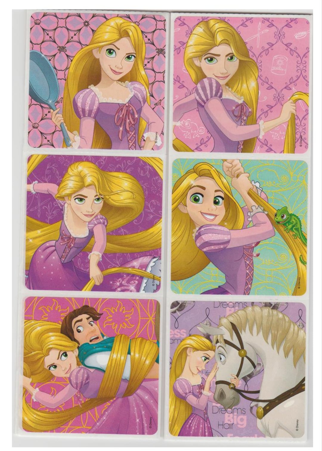 25 (licensed) Tangled Rapunzel Stickers, 2.5" X 2.5" - Etsy