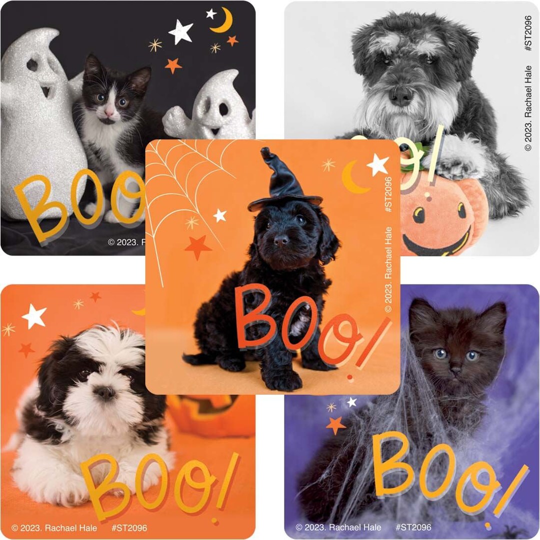 25 (licensed) Rachel Hale Boo Crew Halloween Stickers, 2.5" X 2.5" - Etsy