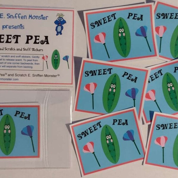 Sweet Pea Favor Tags - Etsy