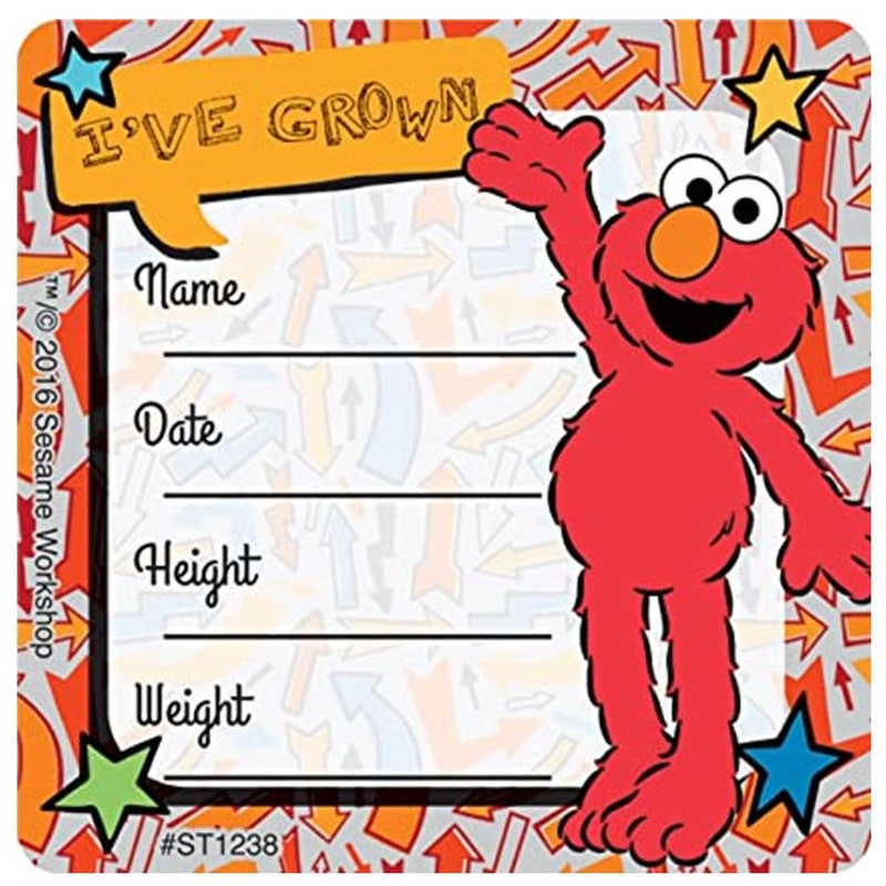 Elmo Labels - Etsy